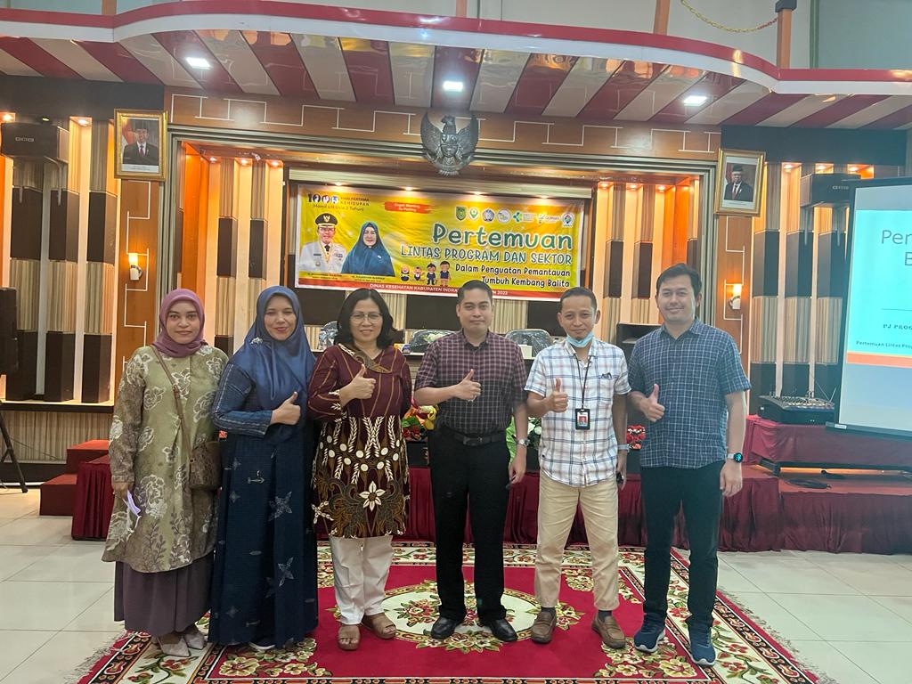 Dihari sebelumnya, kegiatan Pertemuan Lintas Program dan Sektor dalam ...